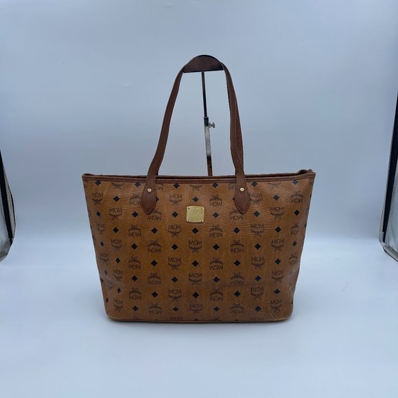 MCM | Bags | Mcm Visetos Tote Bag | Poshmark
